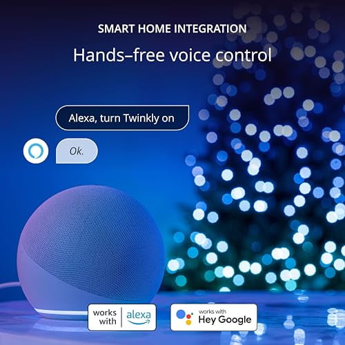 Twinkly Tree Topper, Bright Christmas Tree Topper, Star Topper with 76 ...