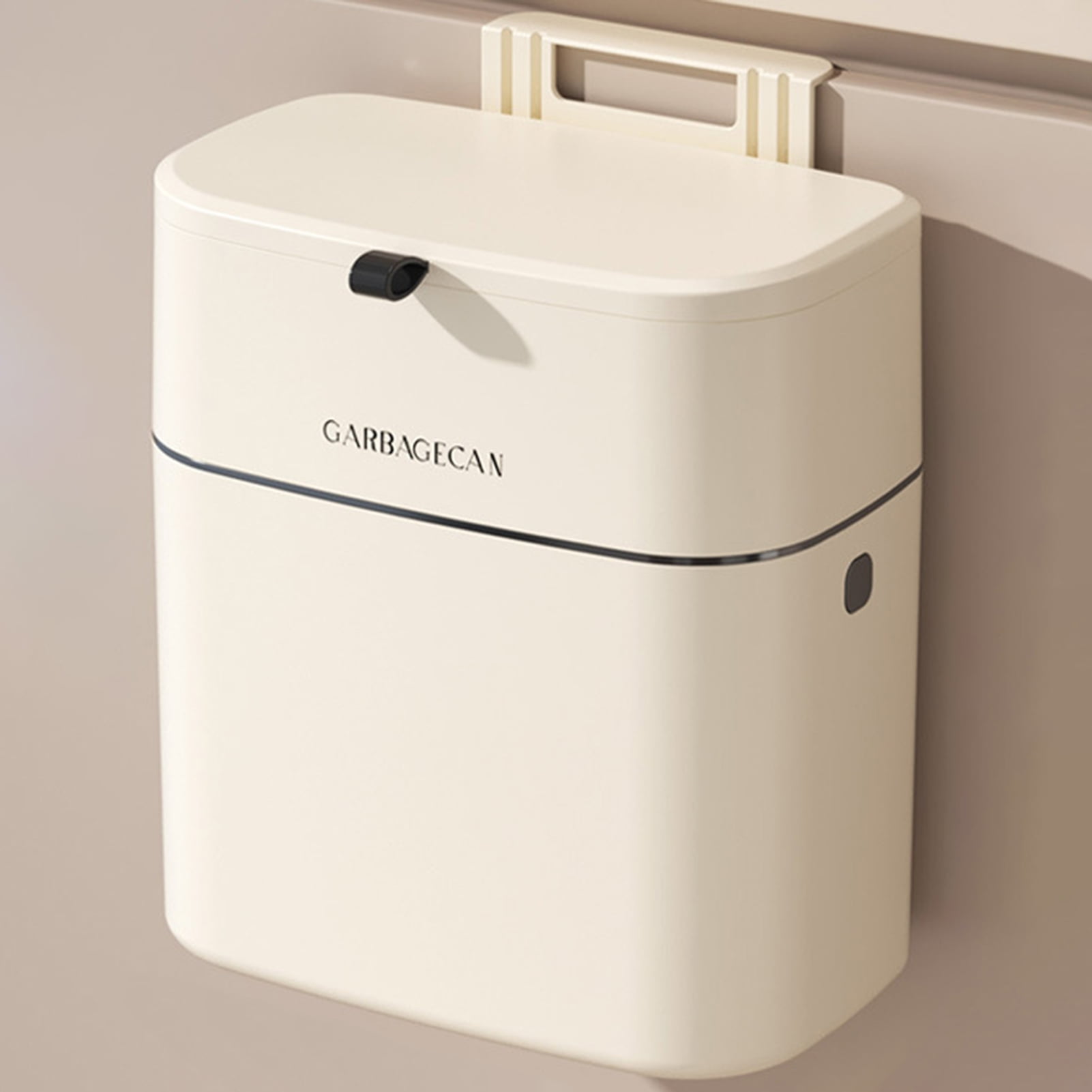 Twinkseal Kitchen Airtight Lid Trash Wall-mounted Hanging Trash with ...