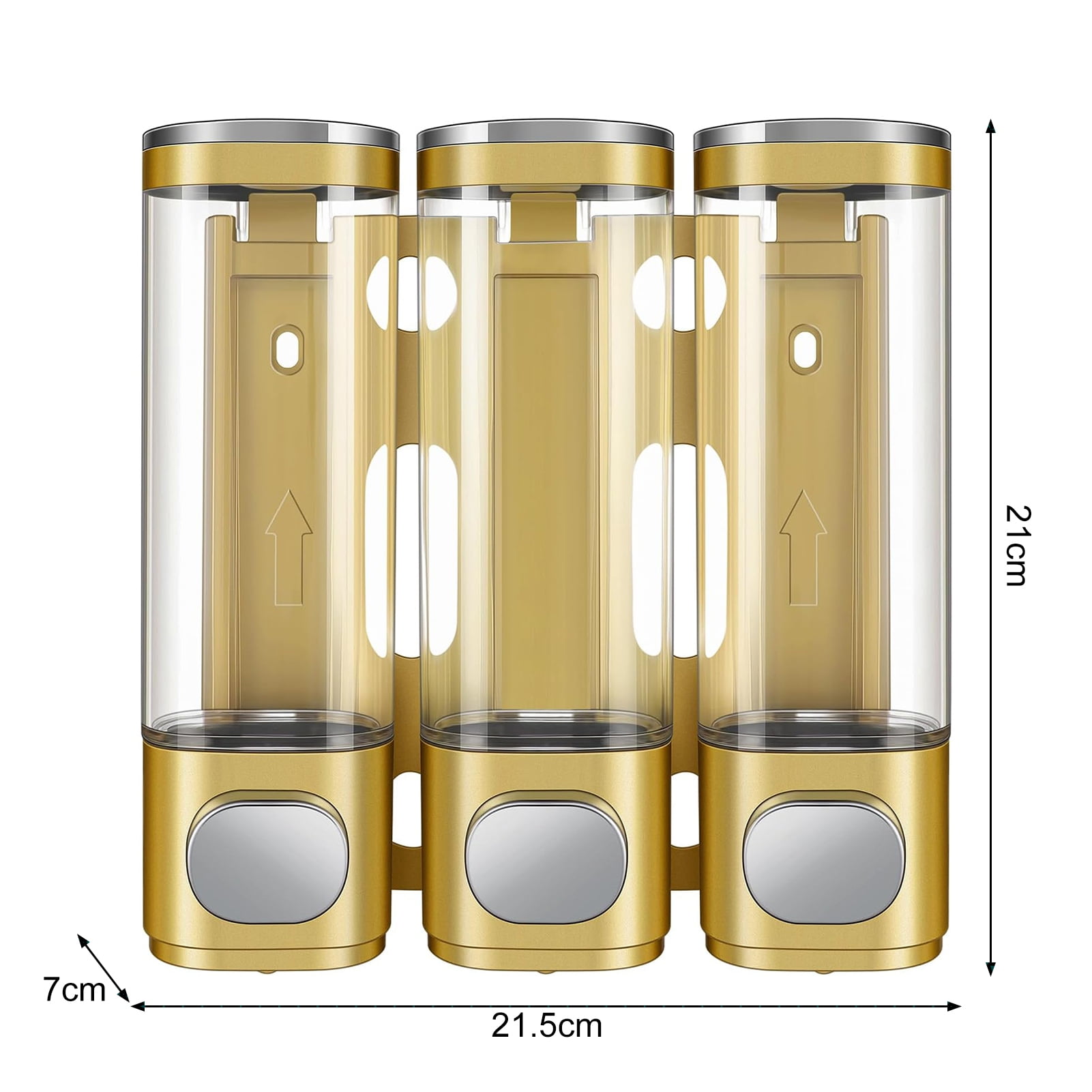 Twinkseal Liquid Soap Dispenser 3-in-1 Wall Mounted Soap Dispenser for ...