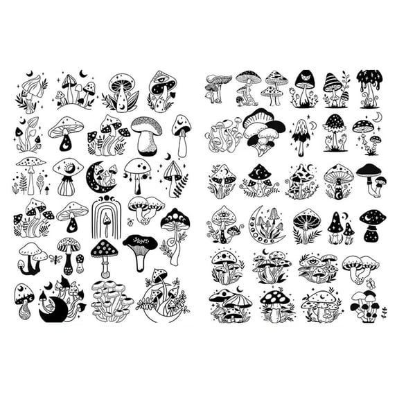 Twinkseal Pants Embroidery Patch 2 Sheets Stitch Embroidery Patches ...