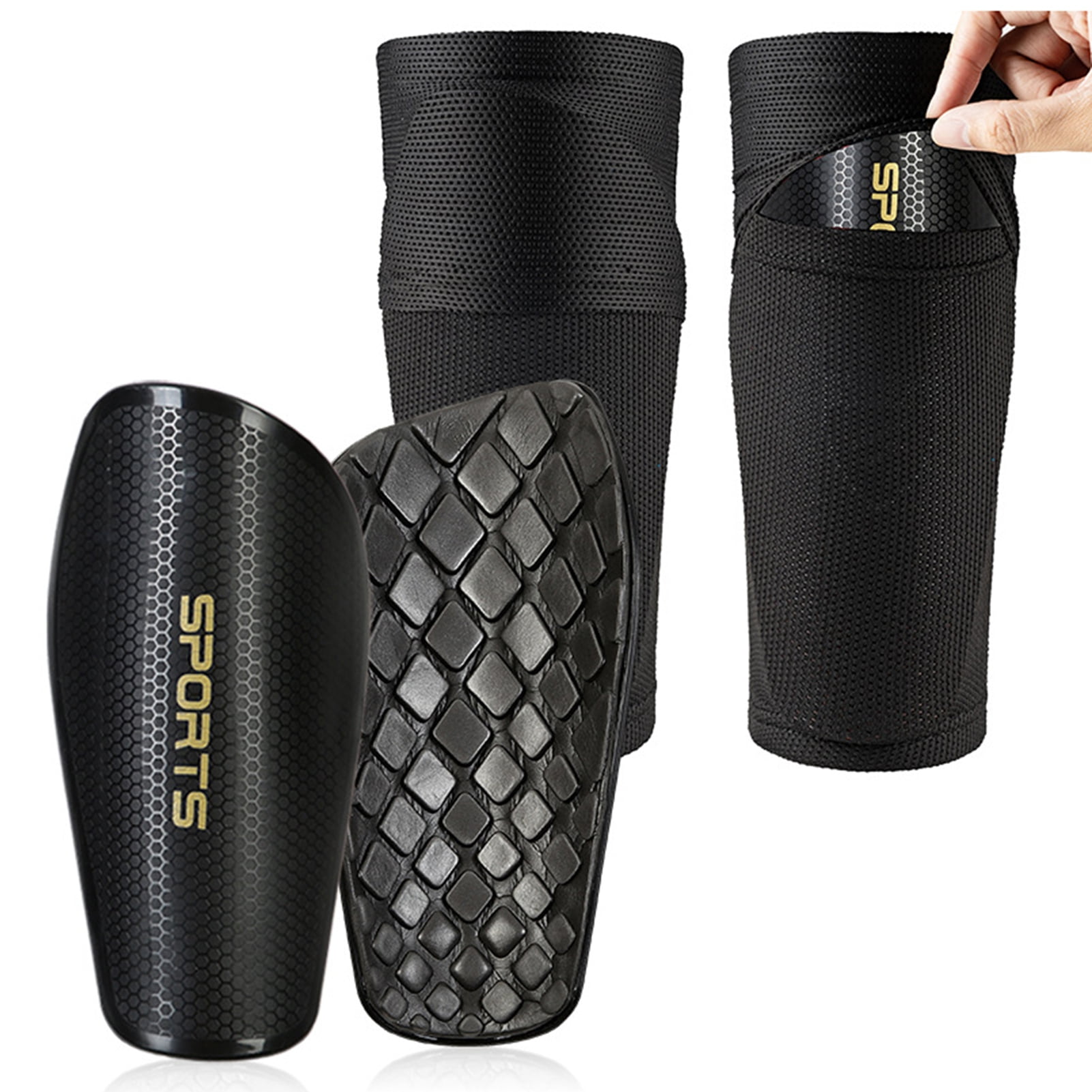 Twinkseal Shin Guard Sleeves Stay Protected on Field with Youth Soccer ...