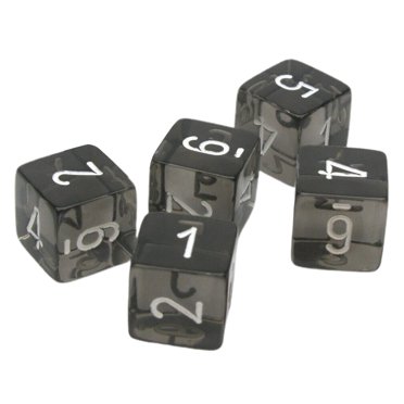 Hathaway High Roller Yard Dice Set with 6 X 3.5-In Wooden Dice and ...