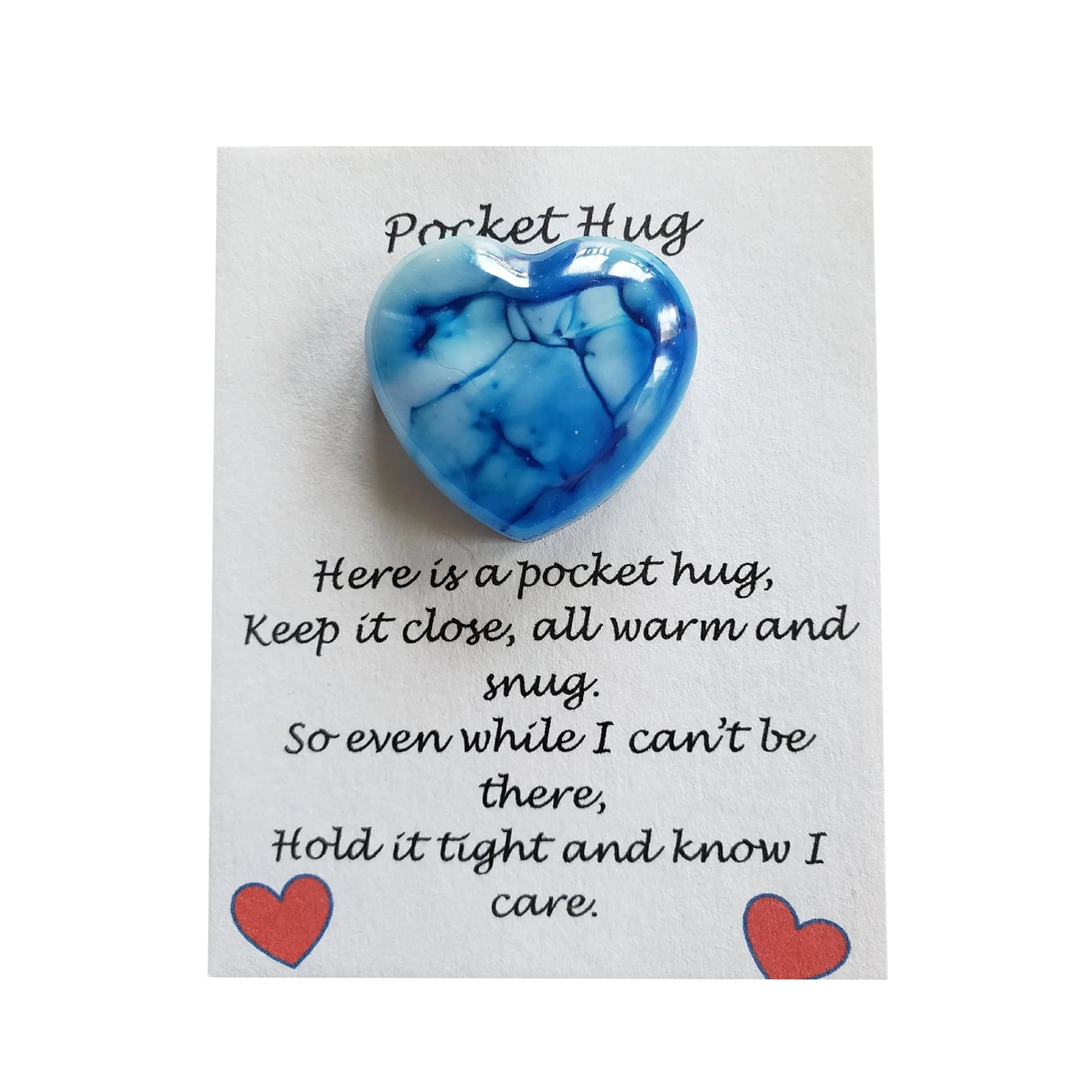 Twinkseal Token of Love Gift Pocket Hug Heart Portable Versatile Eco ...