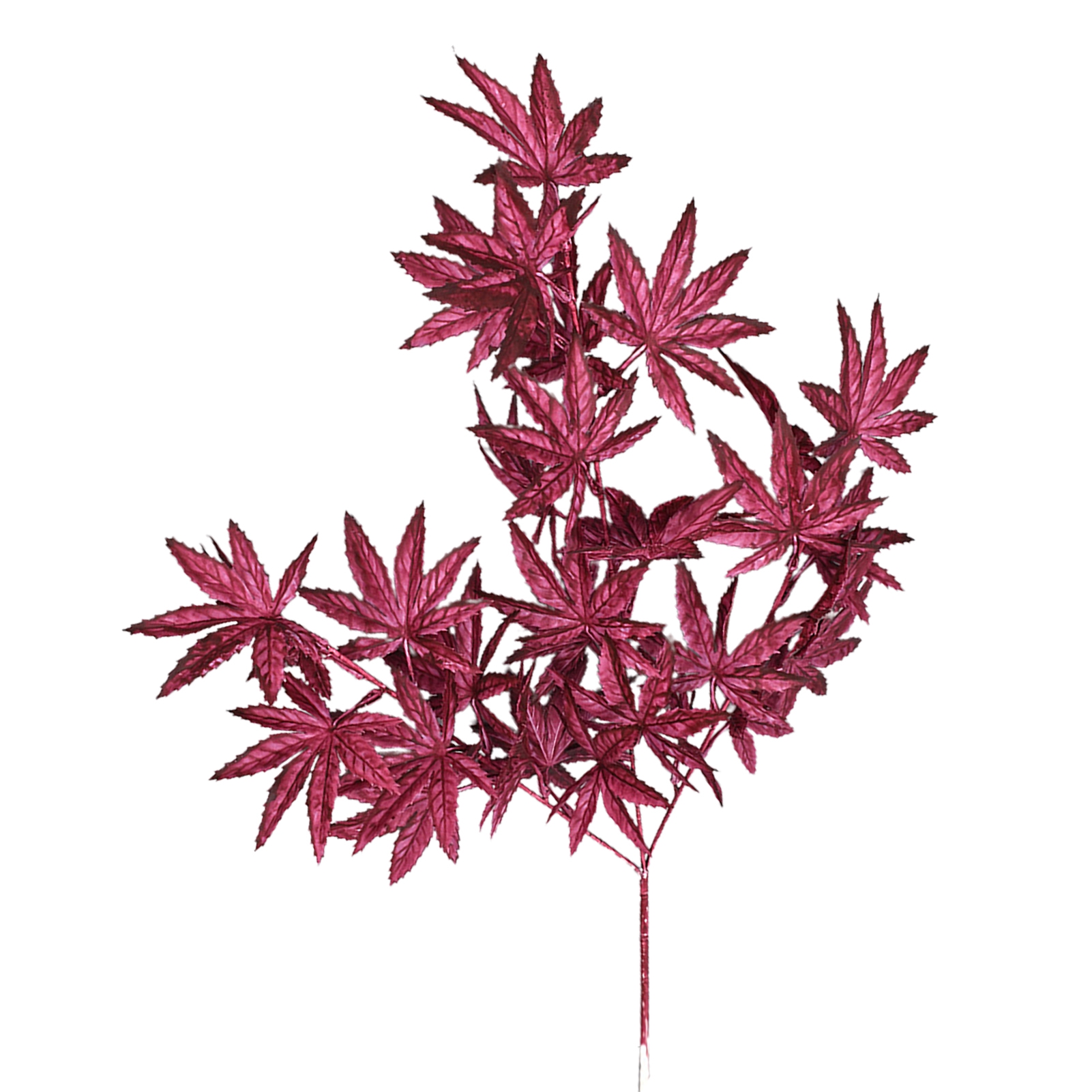 Twinkseal Vibrant Colors Artificial Maple Leaf Artificial Maple Leaves ...