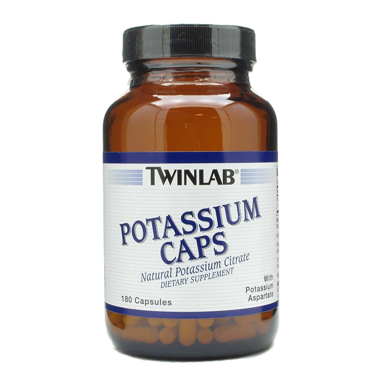 Twinlab potassium 99mg 180 cp (pack of 1) - Walmart.com