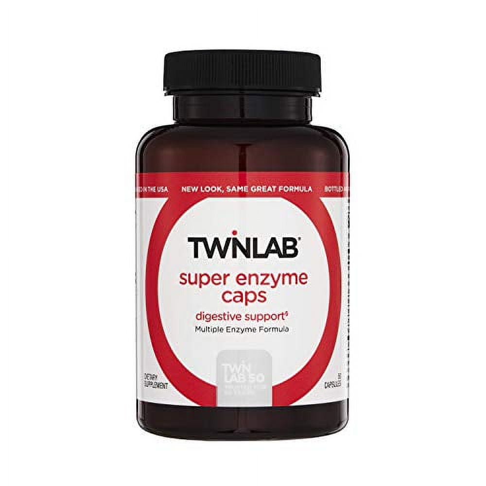 Twinlab super enzyme capsules, 50 ct - Walmart.com