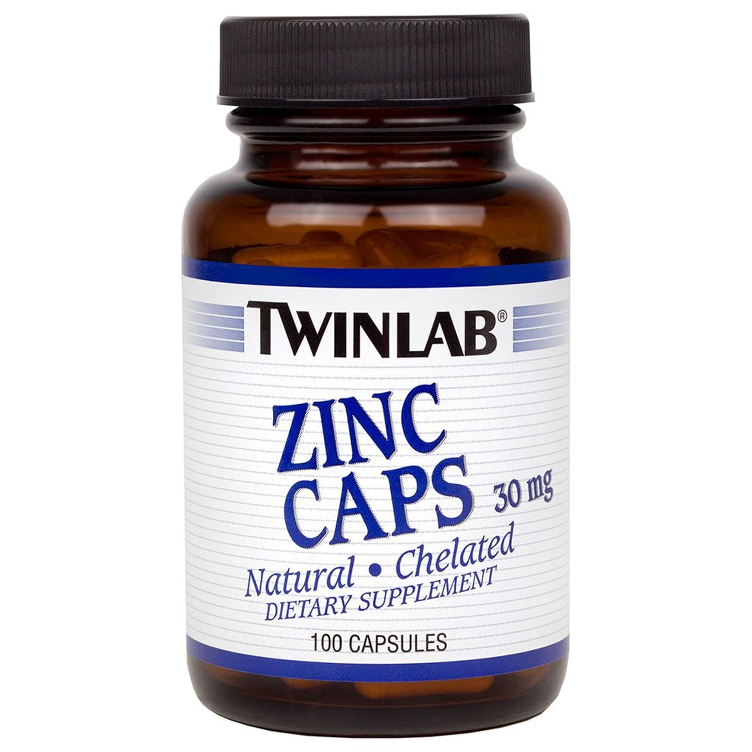 Twinlab Zinc Caps - Immune Support Supplement with Zinc Picolinate ...
