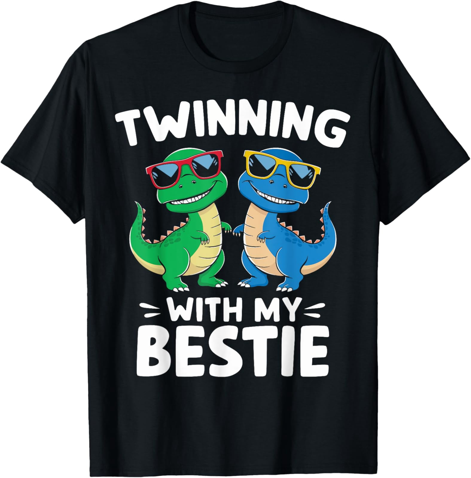 Twinning With My Bestie Friends Spirit Week Day Ver2 T-Shirt - Walmart.com