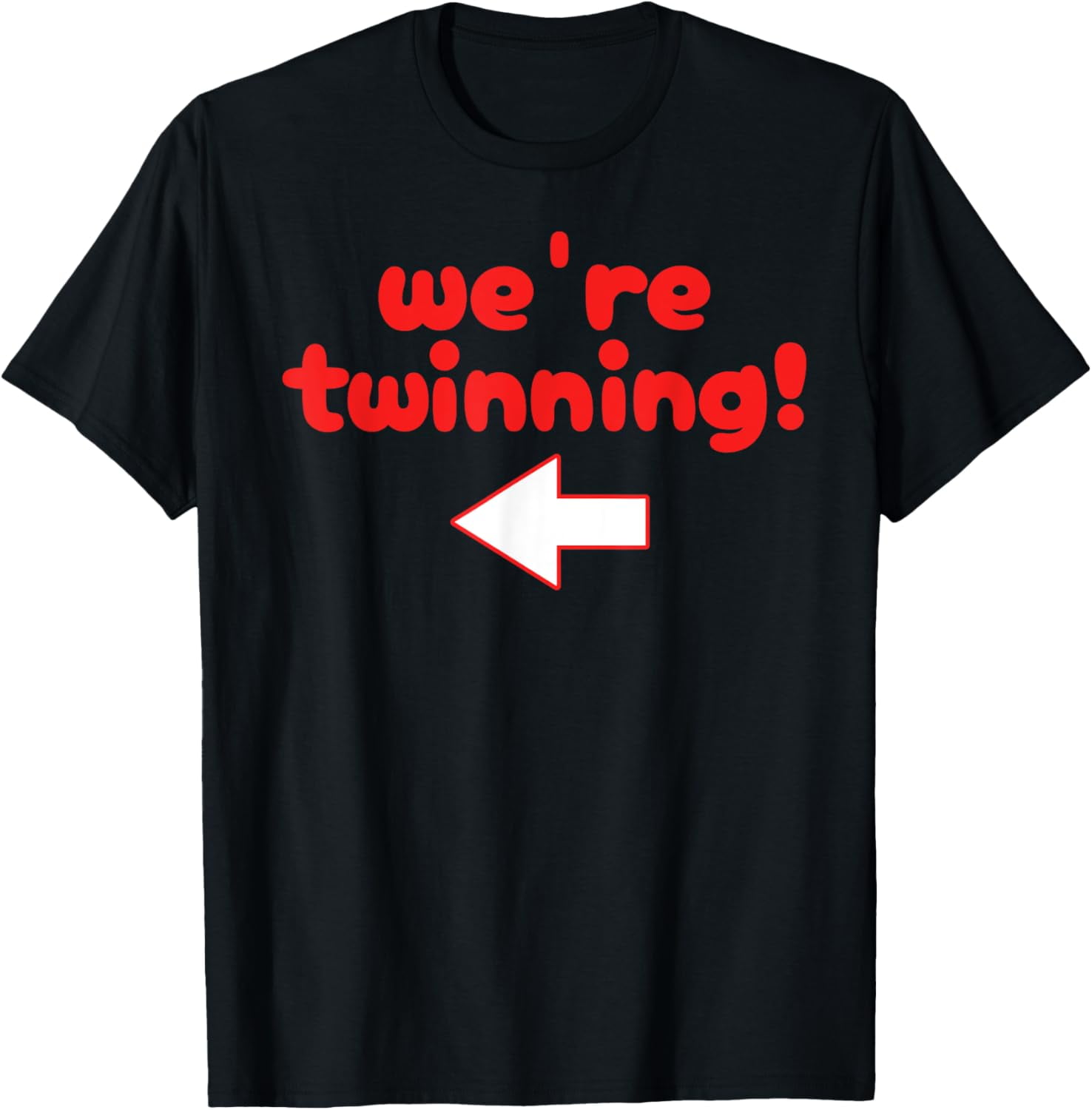 Twinning With My Bestie Spirit Week Twin Day Best Friend T-Shirt ...