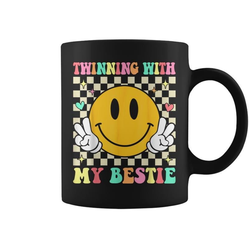 Twinning With My Bestie Twin Matching Twins Day Best Friend Coffee Mugs ...