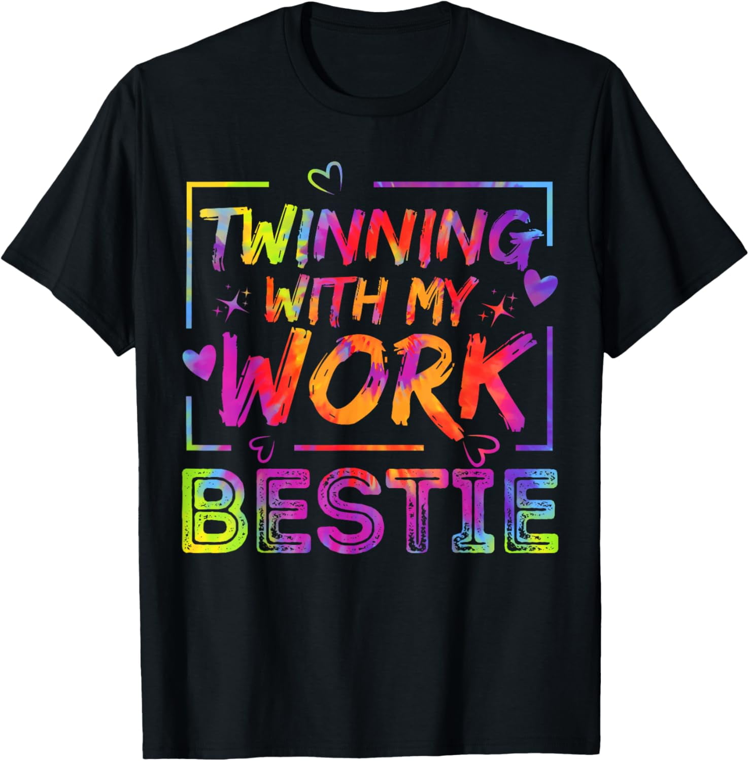Twinning With My Work Bestie Spirit Week Best Friend Twin T-Shirt ...