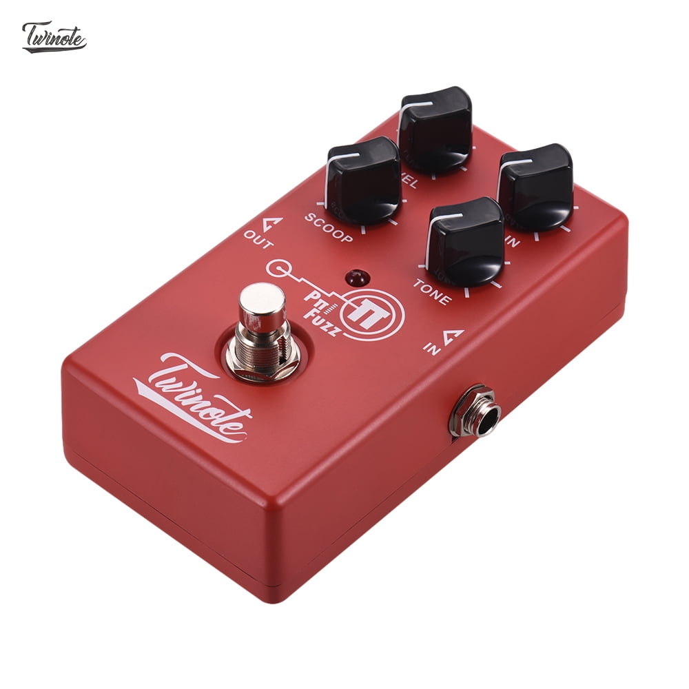 Twinote Pπ FUZZ Analog Modern Fuzz Guitar Effect Pedal Processsor Full ...