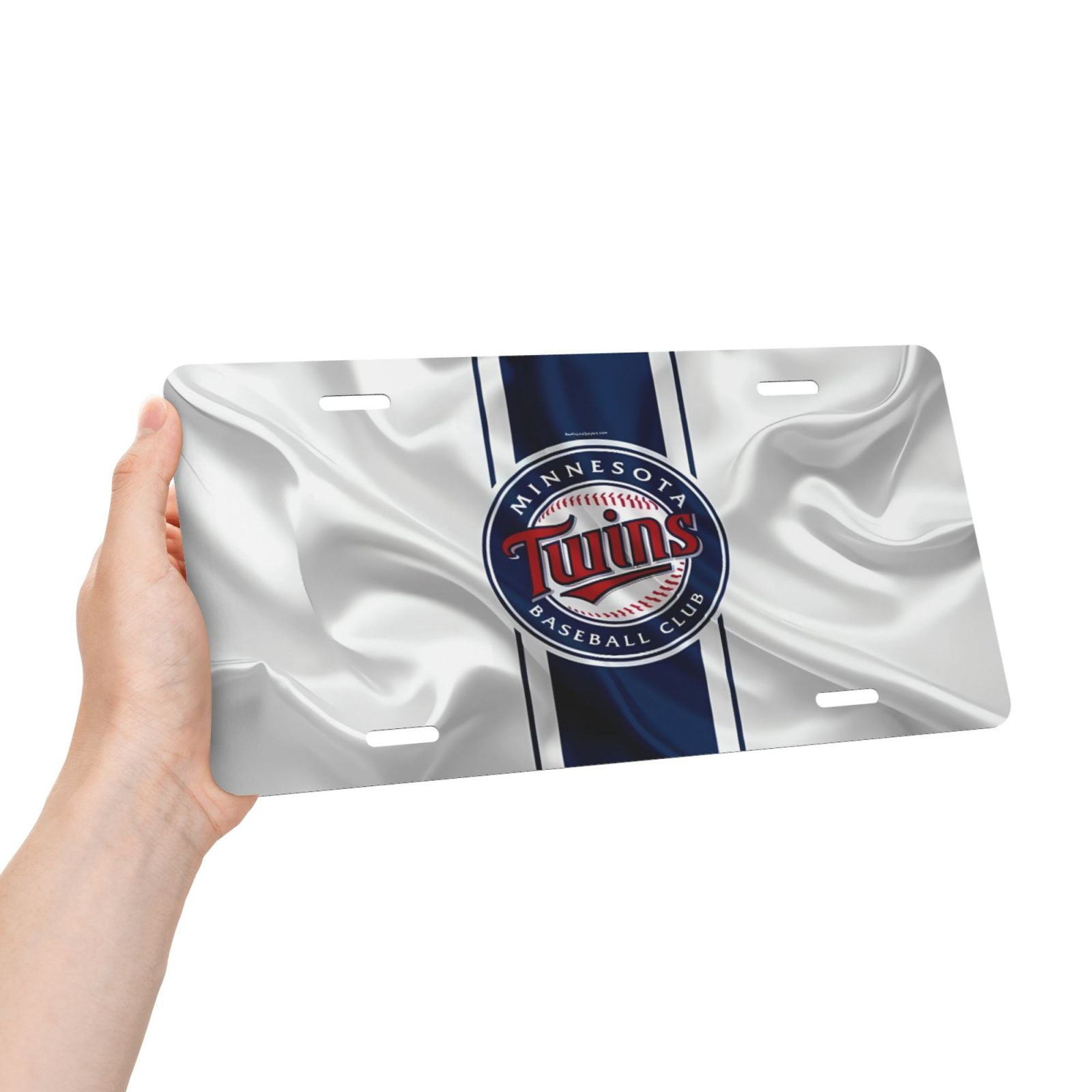 Twins Baseball Team Decorative Logo License Plate 6" X 13" Baseball ...
