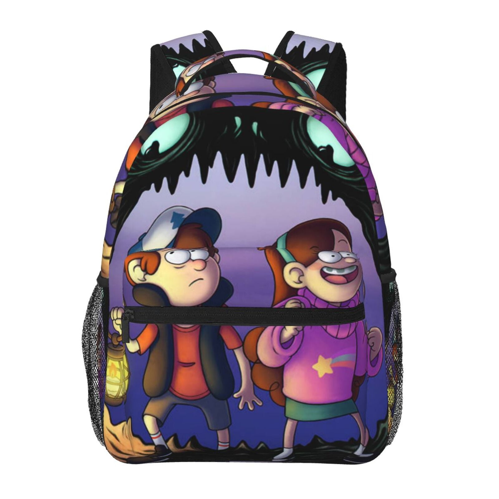 Twins Gravity Falls Mabel Pines Dipper Casual Backpack Laptop Daypack ...