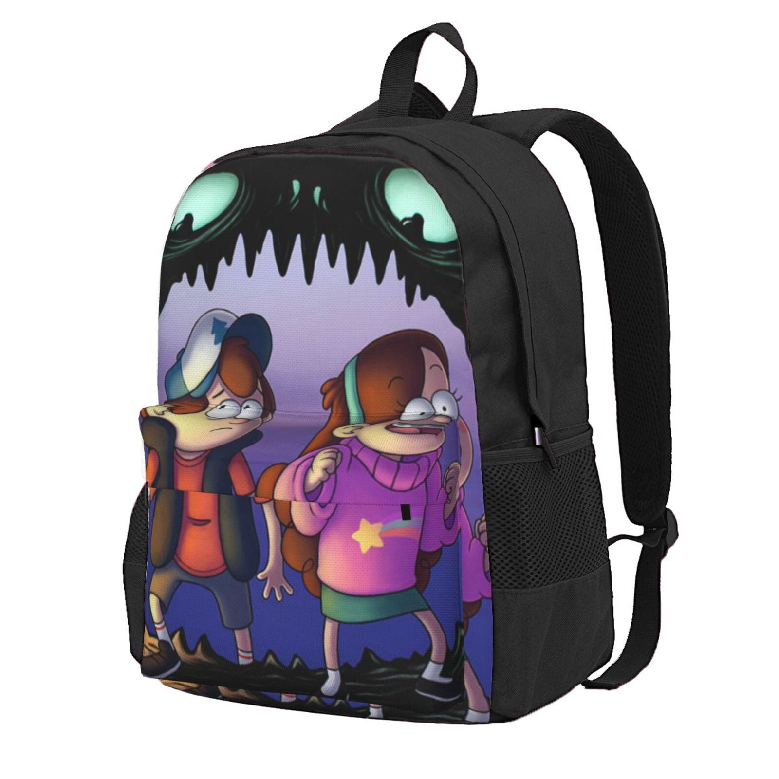 Twins Gravity Falls Mabel Pines Dipper Casual Daypack Laptop Backpack ...