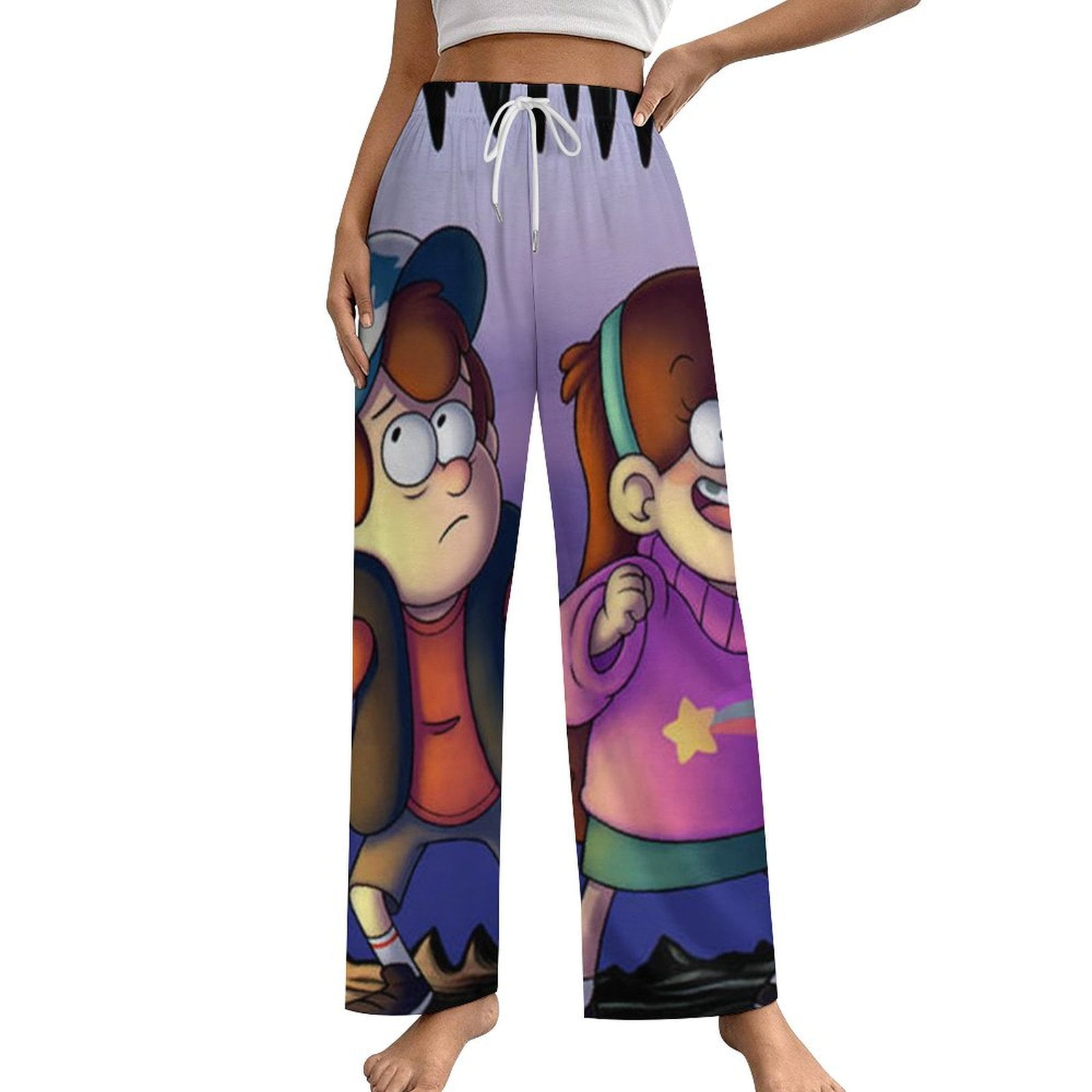 Twins Gravity Falls Mabel Pines Dipper Home Pajama Pants For Womens ...