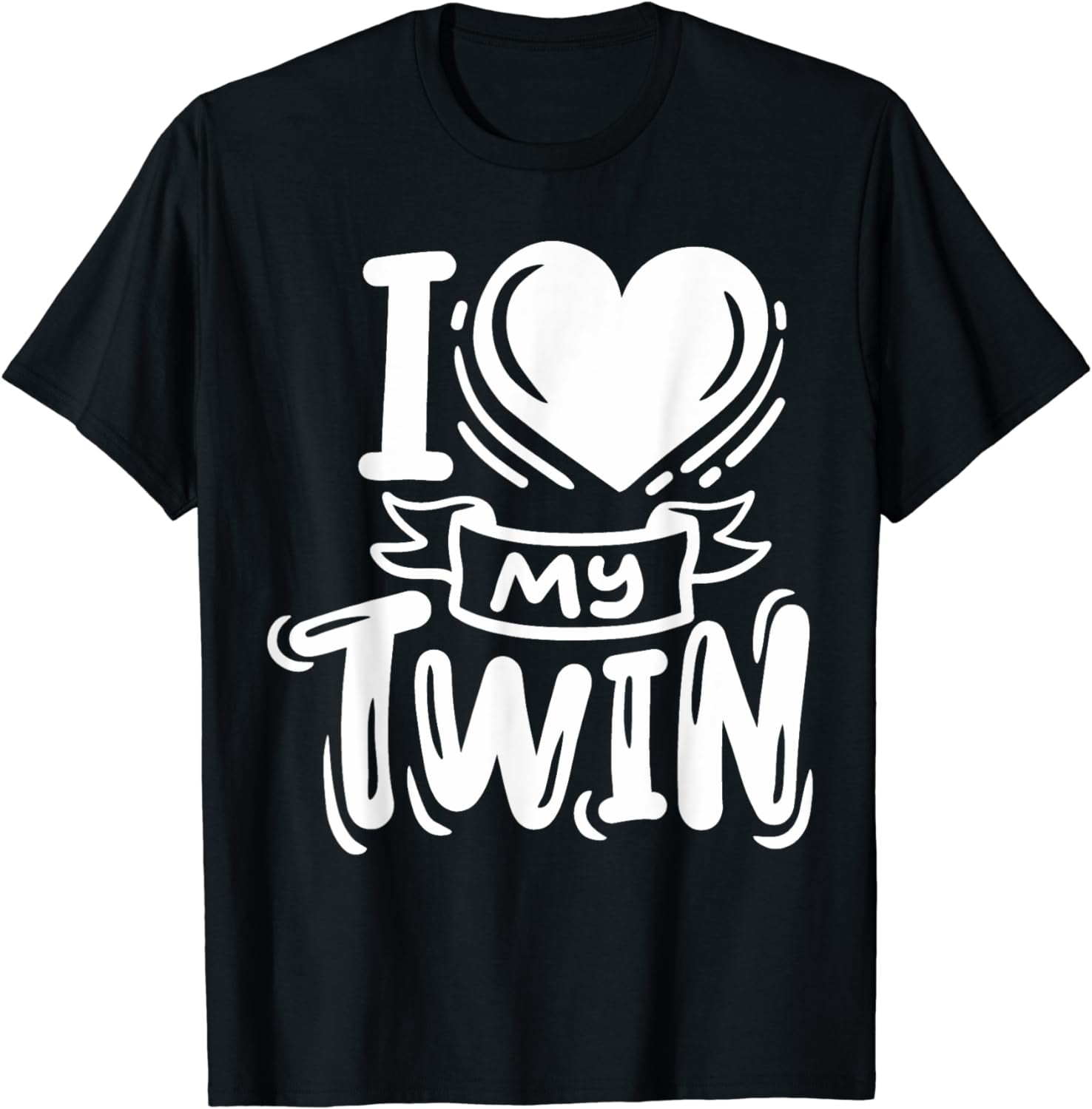 Twins Twin Brother Sister I Love My Twin T-Shirt - Walmart.com