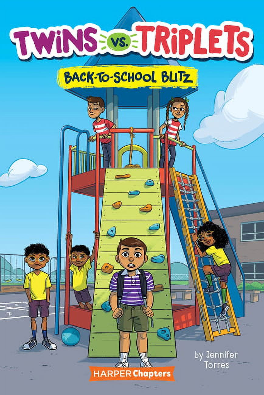 Twins vs. Triplets Twins vs. Triplets #1: Back-To-School Blitz, Book 1 ...