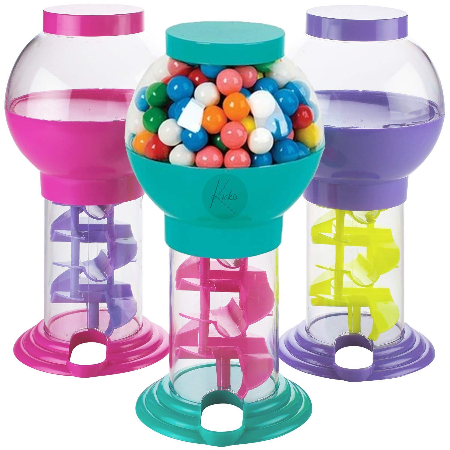 Twirling Gumball Machines 1 Pack 975 Inch Candy Dispenser - Walmart.com