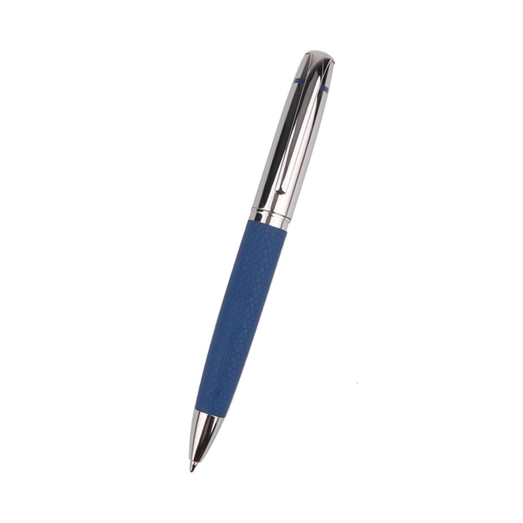 Twist Ballpoint Pen Metal PU1eatherBallpoint Pen Twist Action Ballpoint ...