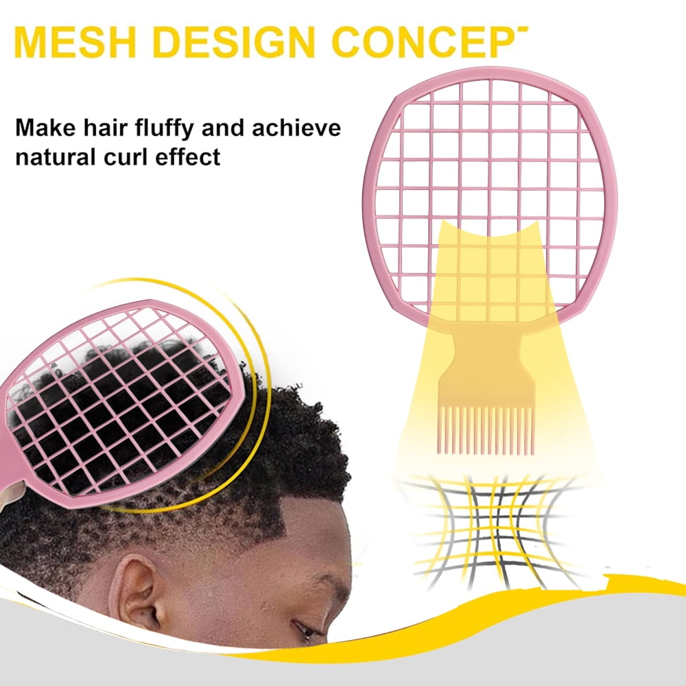 Twist Combs, Hair Sponge Brush Upgraded Twist Comb, Better Than Hair ...