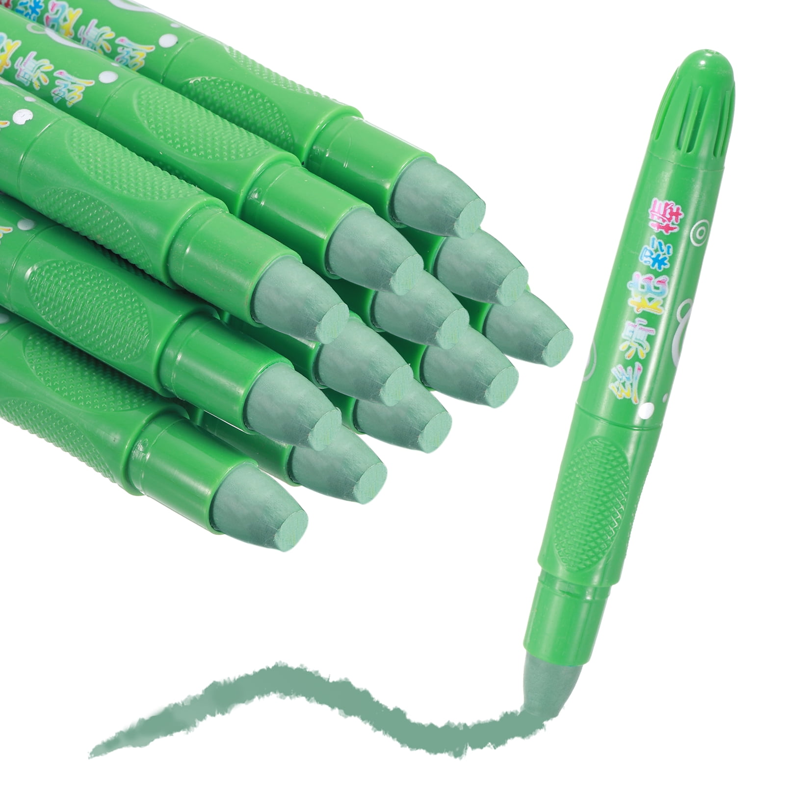 Uxcell Twist Crayons Twist Crayons Gel Set Grass Green Pack of 12 ...