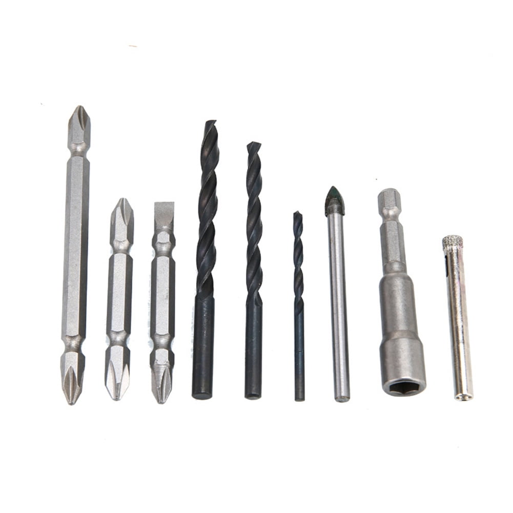 Twist Drill Sleeve Screwdriver Bit Set, Hand Electric Drill Accessories ...