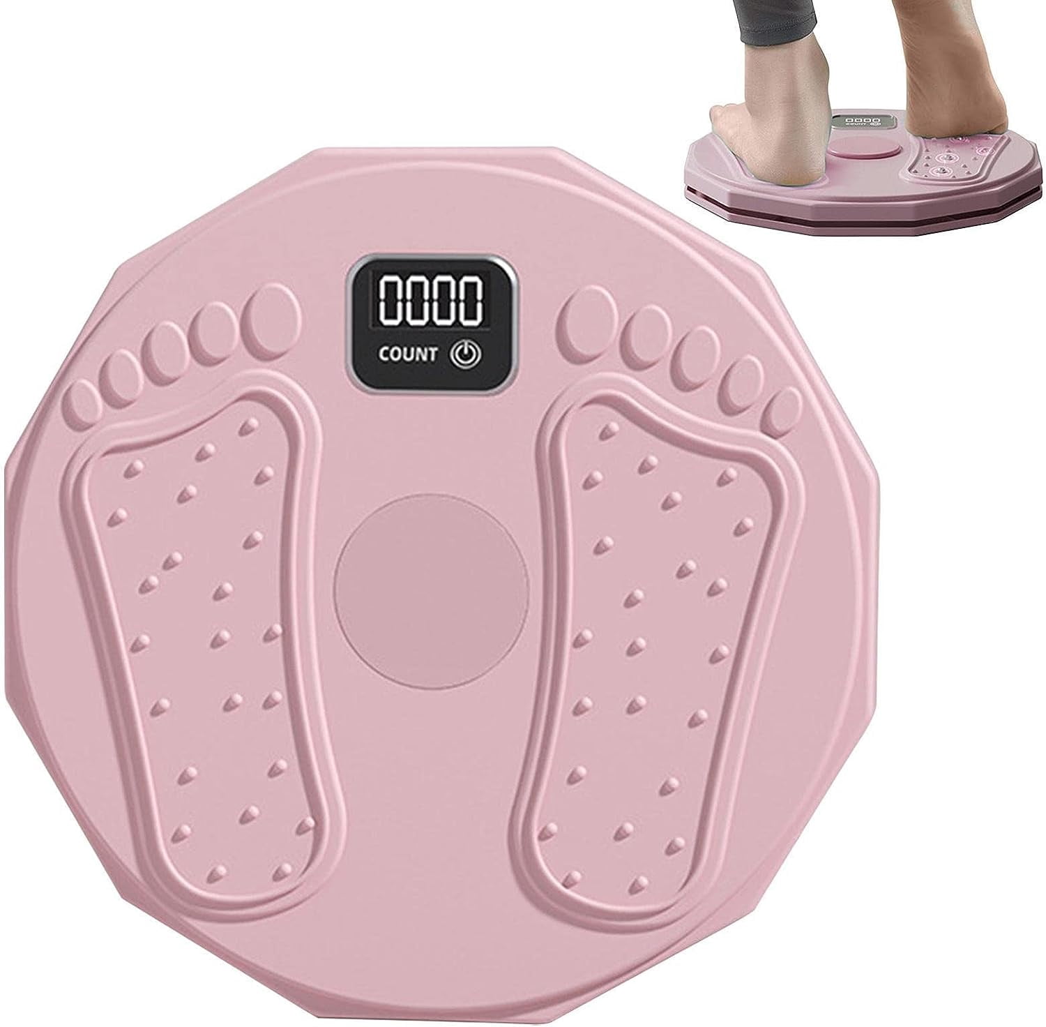 Twist Exercise Board,13In Twisting Waist Disc,Counting Function Load ...