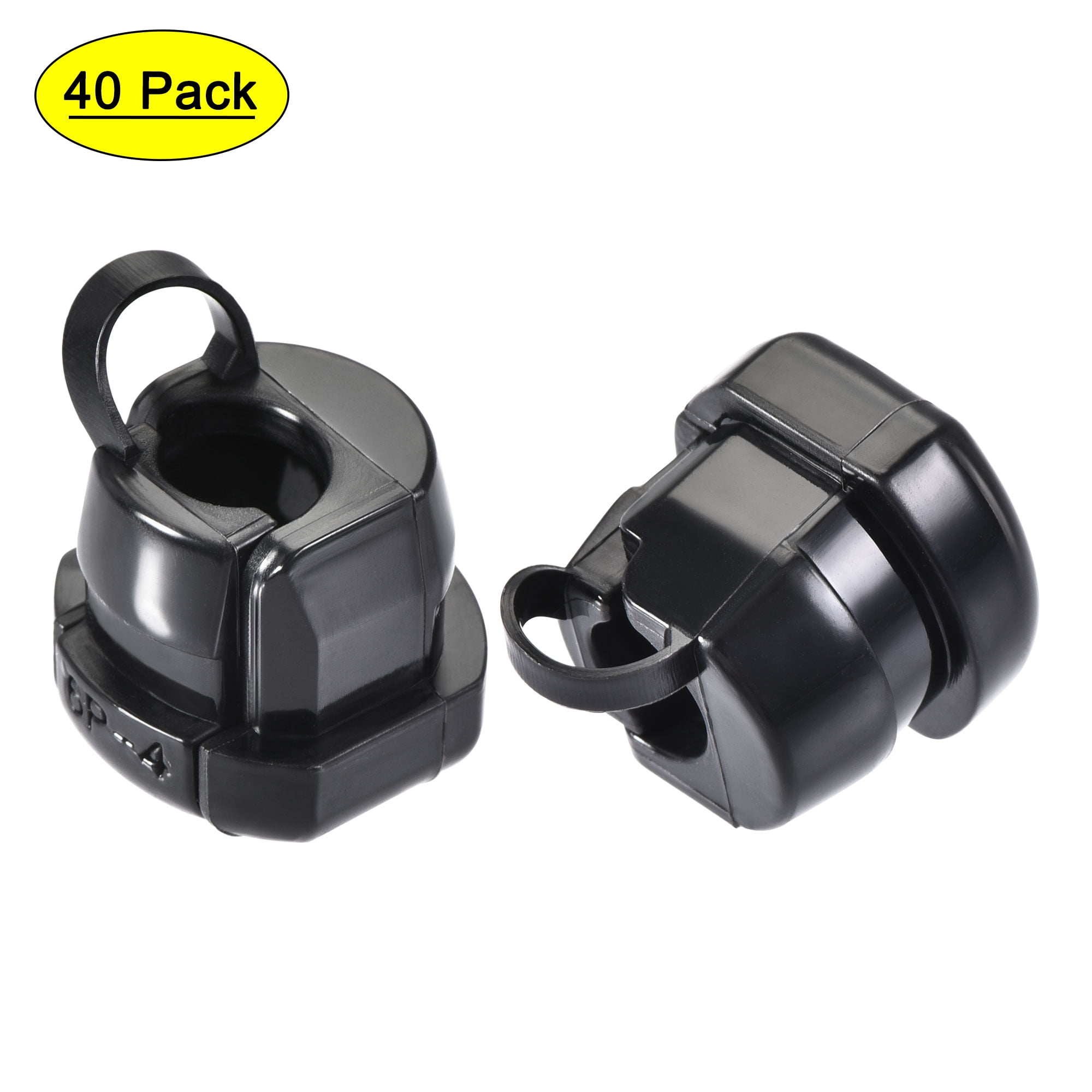 Twist Lock Cable Wire Ties Round Strain Relief Bushing 17x15mm Nylon ...