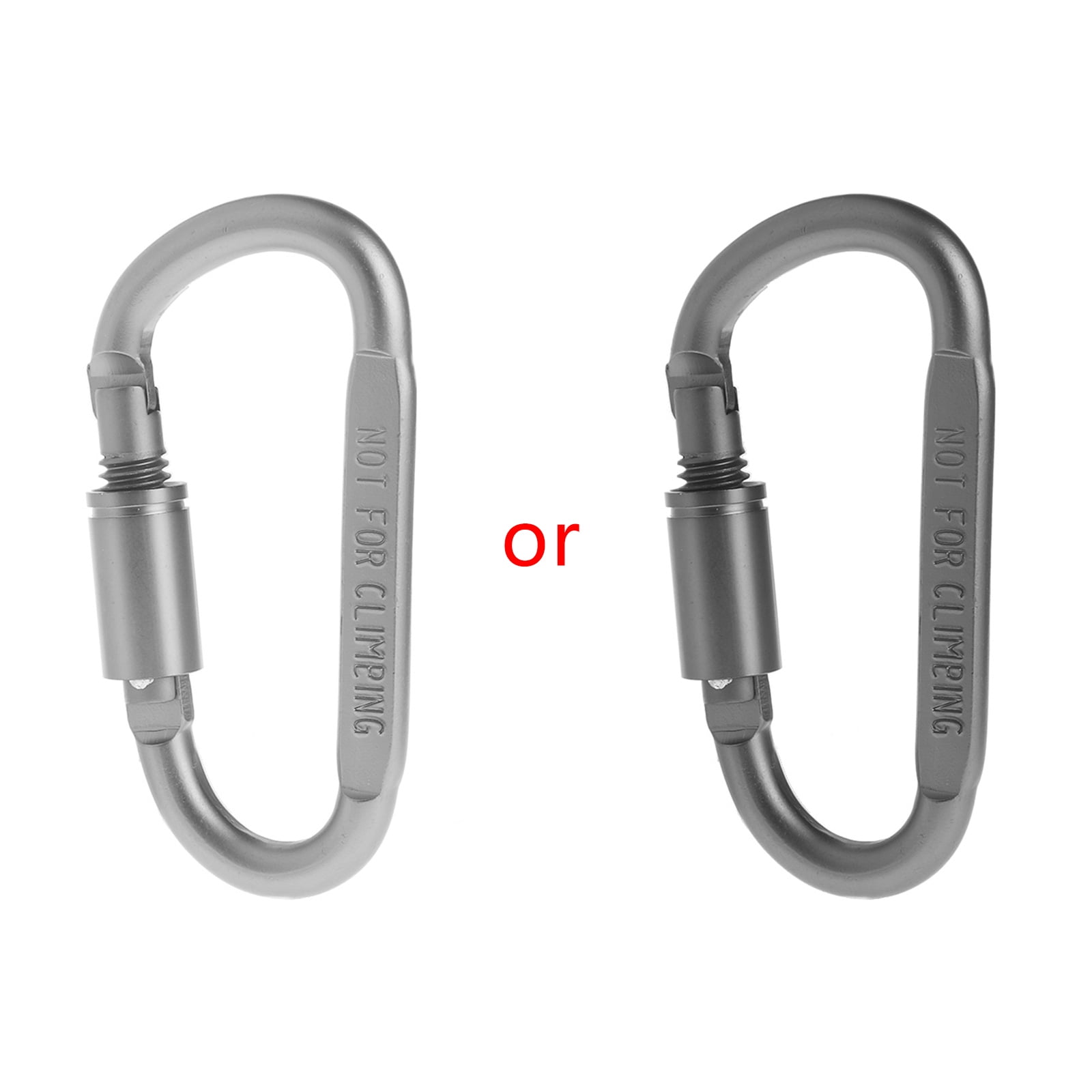 Twist Lock Carabiner Clips, Auto Locking Heavy Duty D Ring Carabiners ...