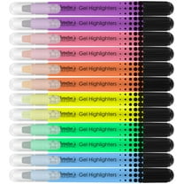 Mr. Pen- Retractable Highlighters, 6 Pack, Assorted Colors, Chisel Tip ...