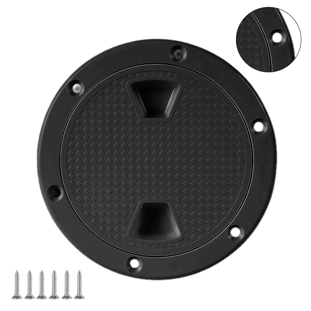 Twist Screw Out Deck Plate 4/6/8 Inch Round Hatches Cover Not Slip ...