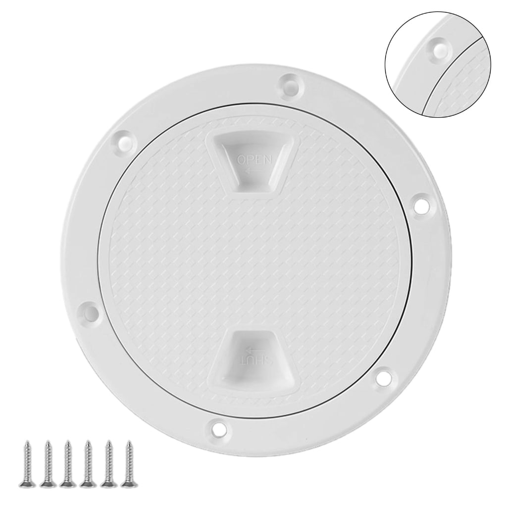 Twist Screw Out Deck Plate 4/6/8 Inch Round Hatches Cover Not Slip ...