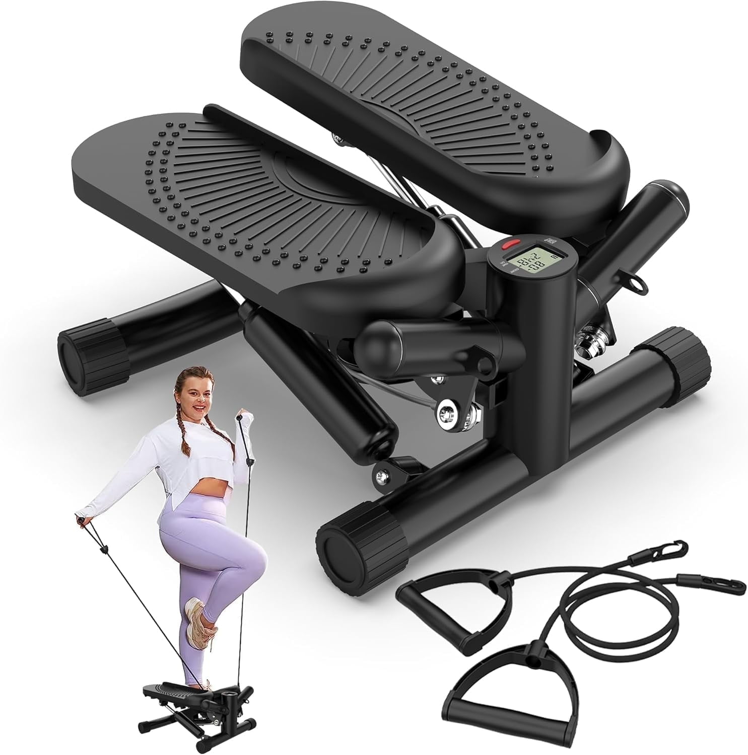 Twist Steppers for Exercise - Mini Stair Stepper Machine with ...