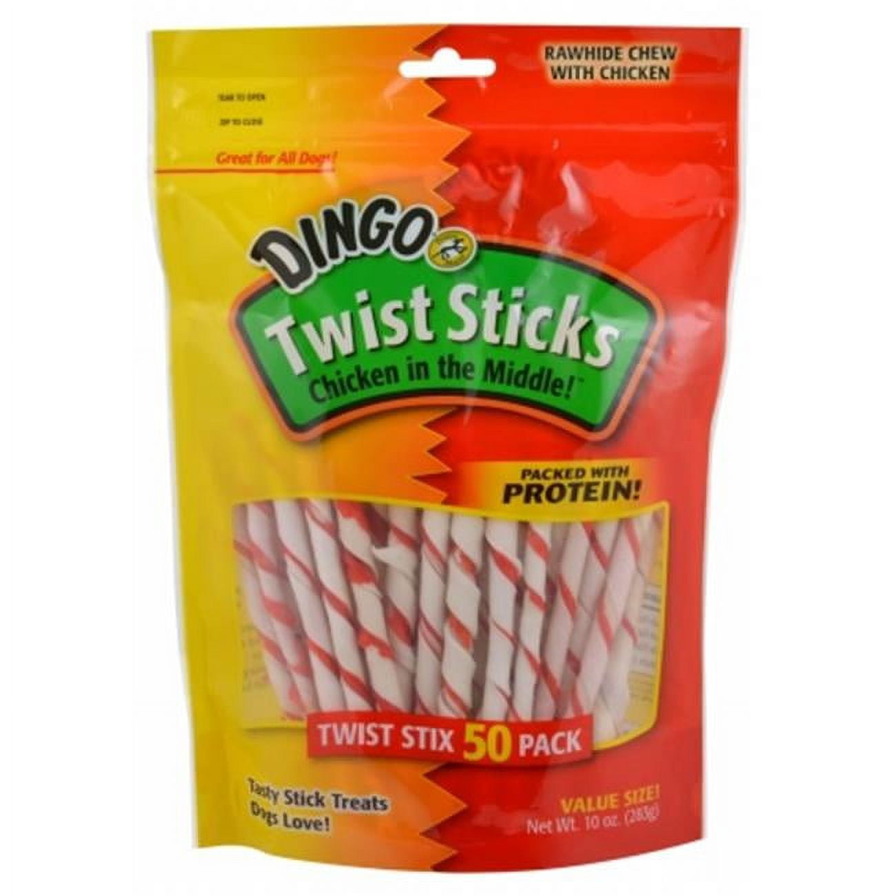 Twist Sticks Dog Treats 50 Count - Walmart.com