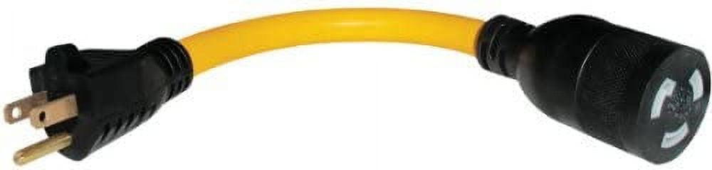 Electrical Twist-To-Lock Converter Adapter 15A Male to 20A Female - STW ...