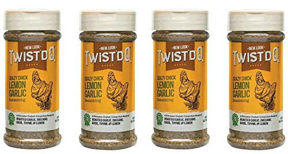 Twist'd Q - Crazy Chick Lemon Garlic Seasoning - 4 Pack - Twisted Q ...