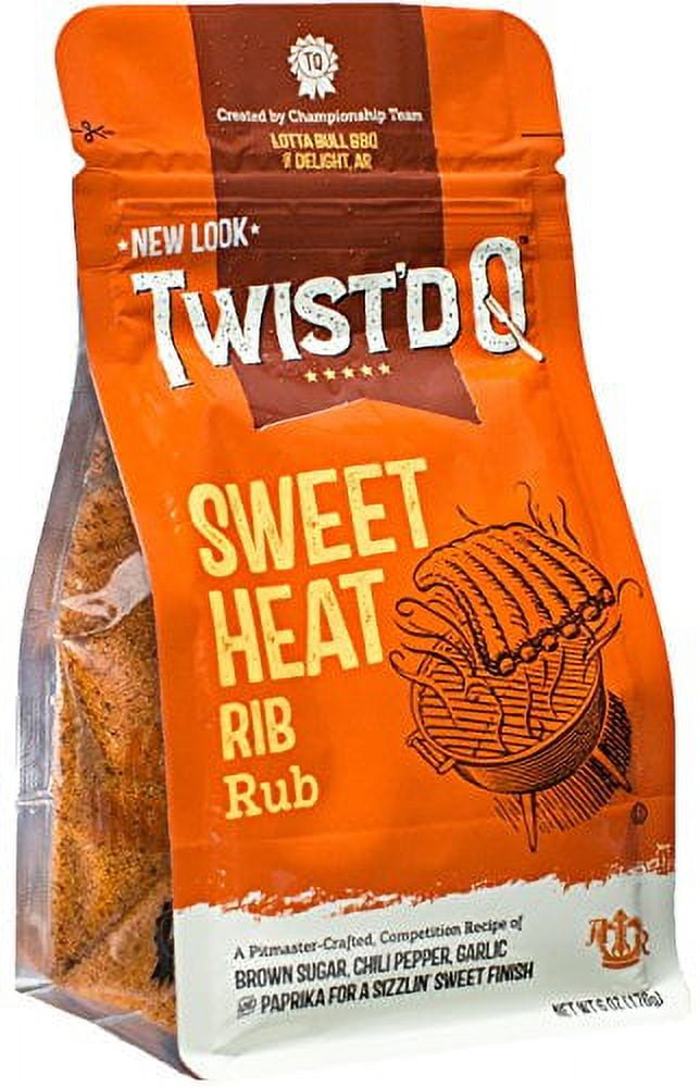 Twist'd Q BBQ - Sweet Heat Rub - American Royal Winner, Lotta Bull ...