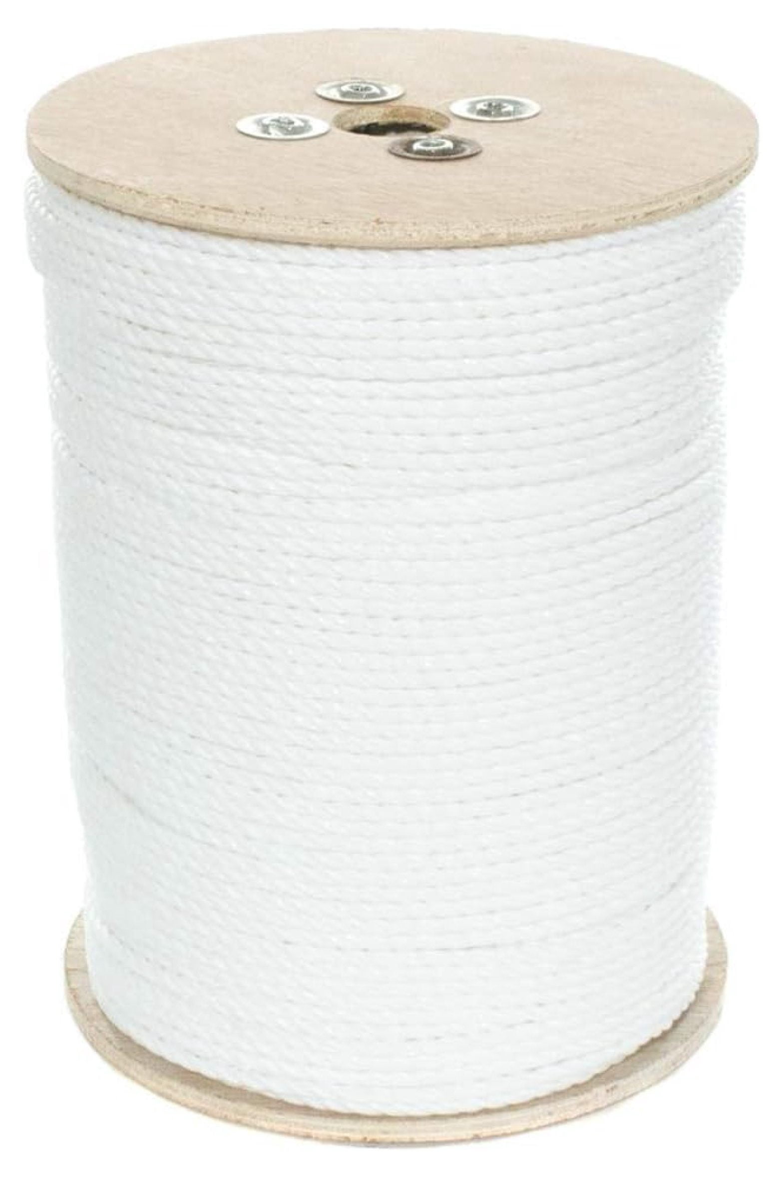 Twisted 3 Strand Polypropylene Rope (White, 3/16 Inch, 1200 Feet ...
