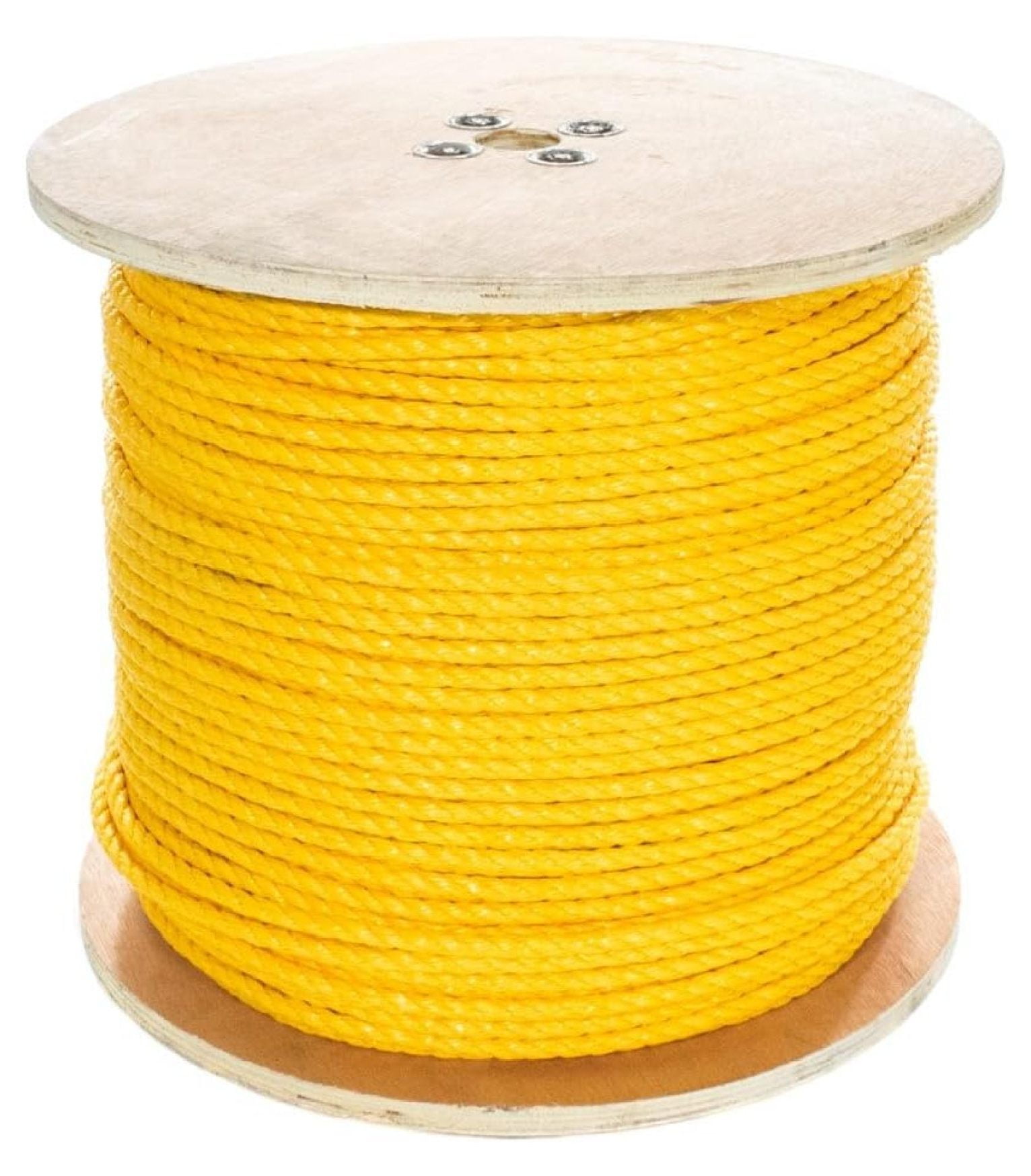 Twisted 3 Strand Polypropylene Rope (Yellow, 5/16 Inch, 1200 Feet ...