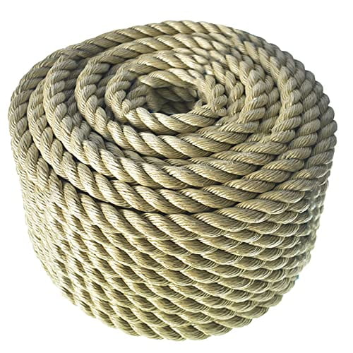Twisted 3 Strand Polypropylene Synthetic Rope Multipurpose Artificial ...