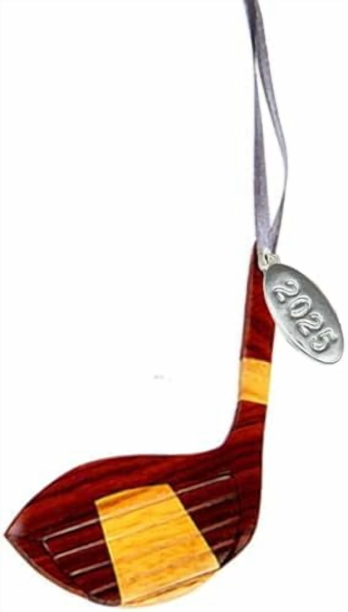 Twisted Anchor Golf Club Christmas Ornament 2025 – Two-Tone Wood ...