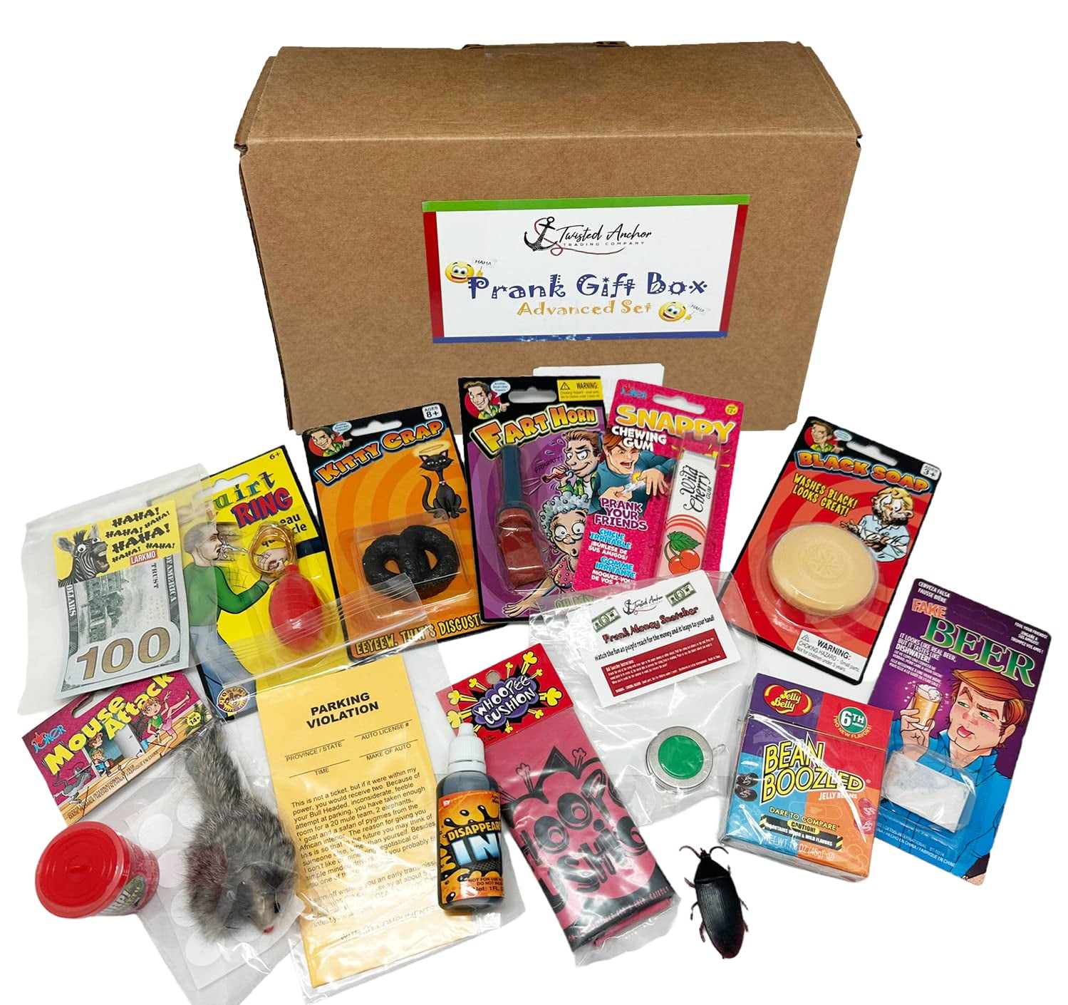 Twisted Anchor Trading Co Prank Gift Box, Practical Jokes Pranks Gifts ...