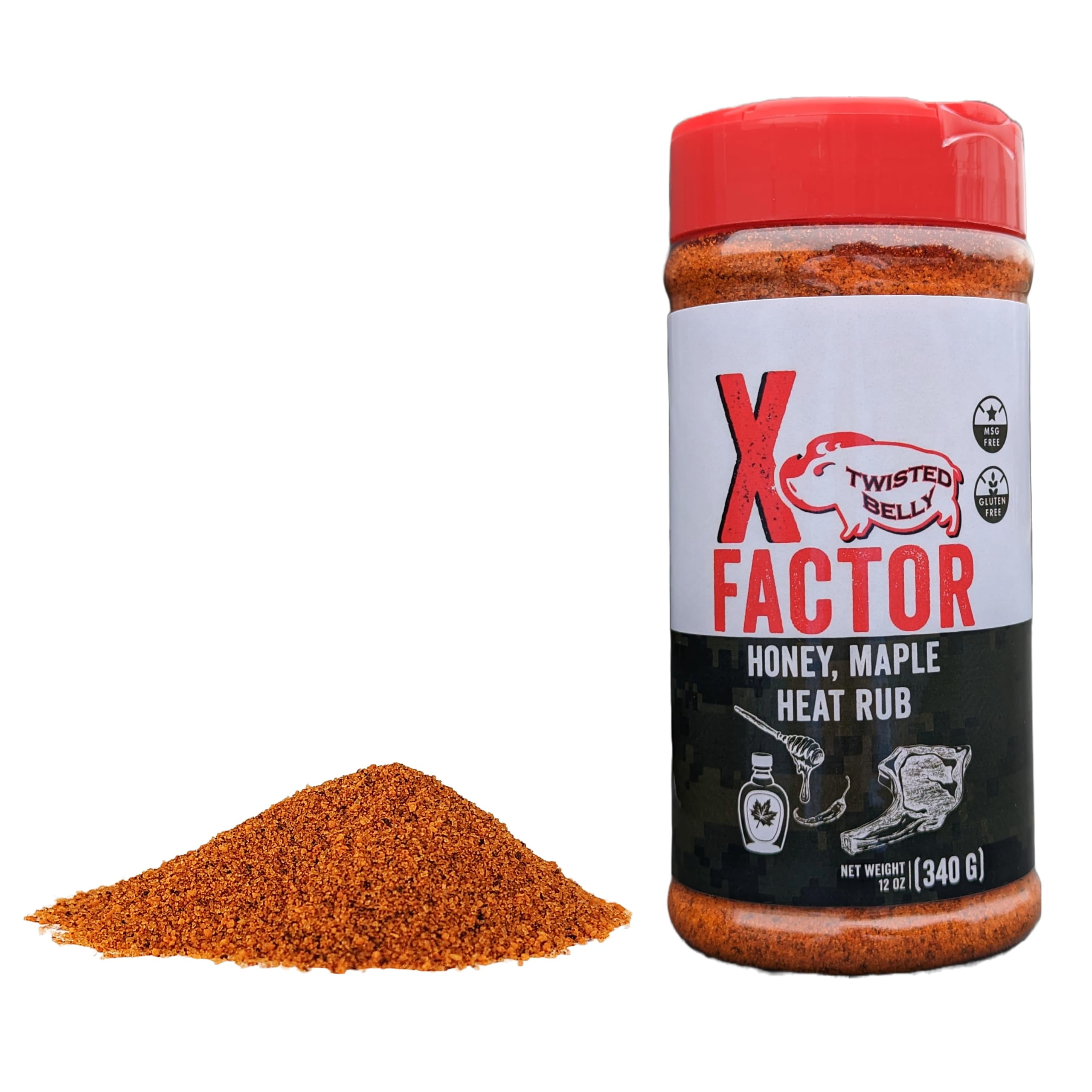Twisted Belly - Award DHF10 Winning - X-Factor Honey Maple Heat 12oz ...