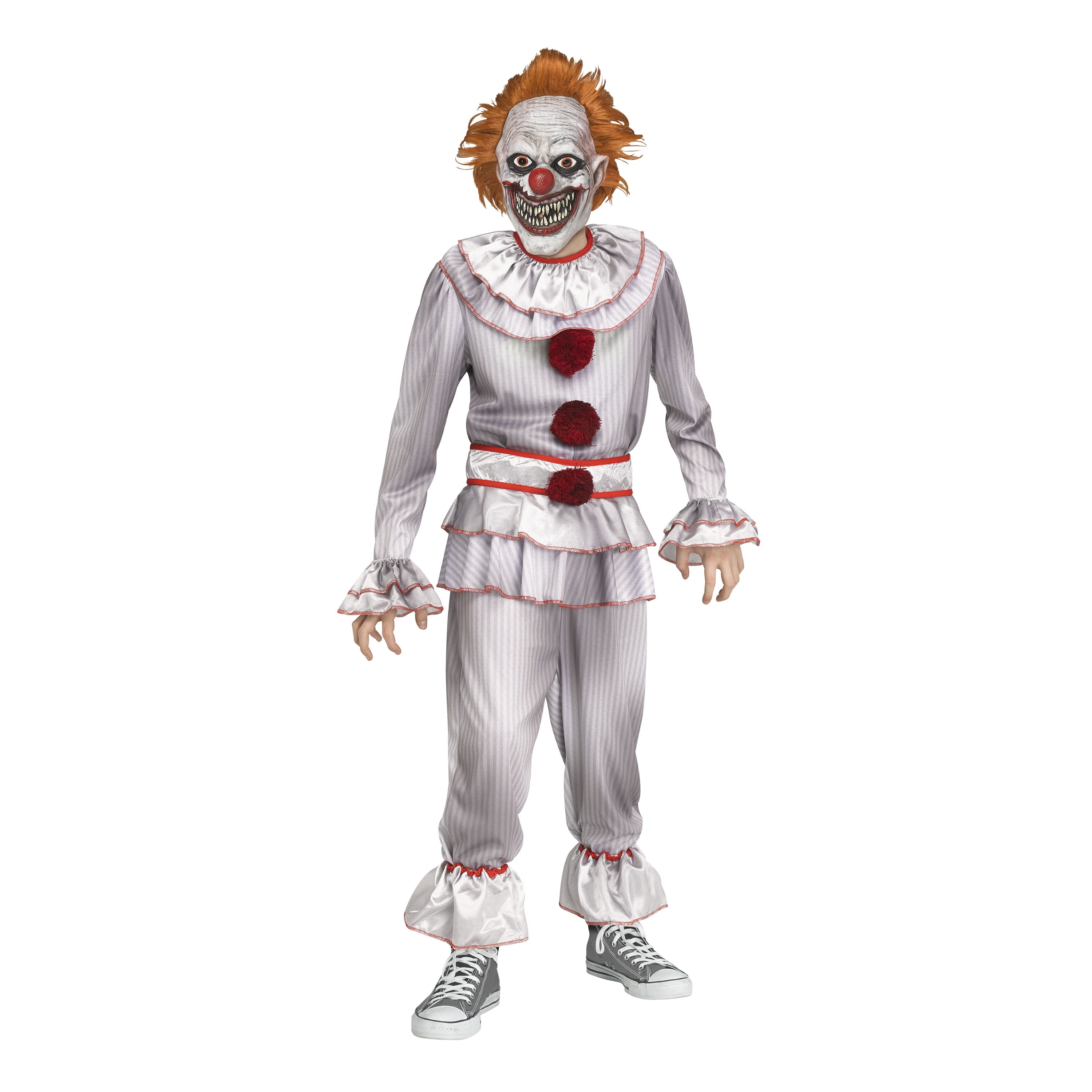 Twisted Clown Halloween Costume for Children, Boys Size L (10/12), by ...