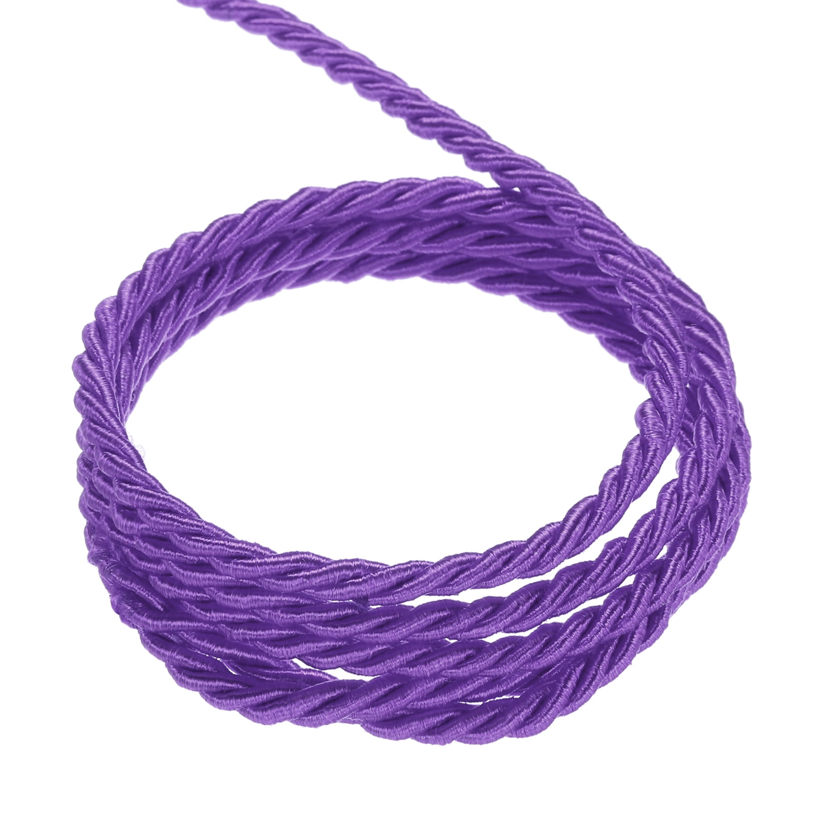 Uxcell Twisted Cord Trim 22 Yard 0.12 inch 3-Ply Twine Braided Rope ...