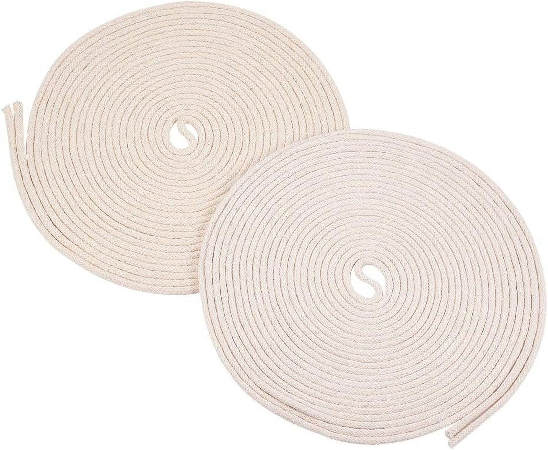 Twisted Cotton Cord Lamp Wick Round Cotton Rope Cotton Wick DIY ...