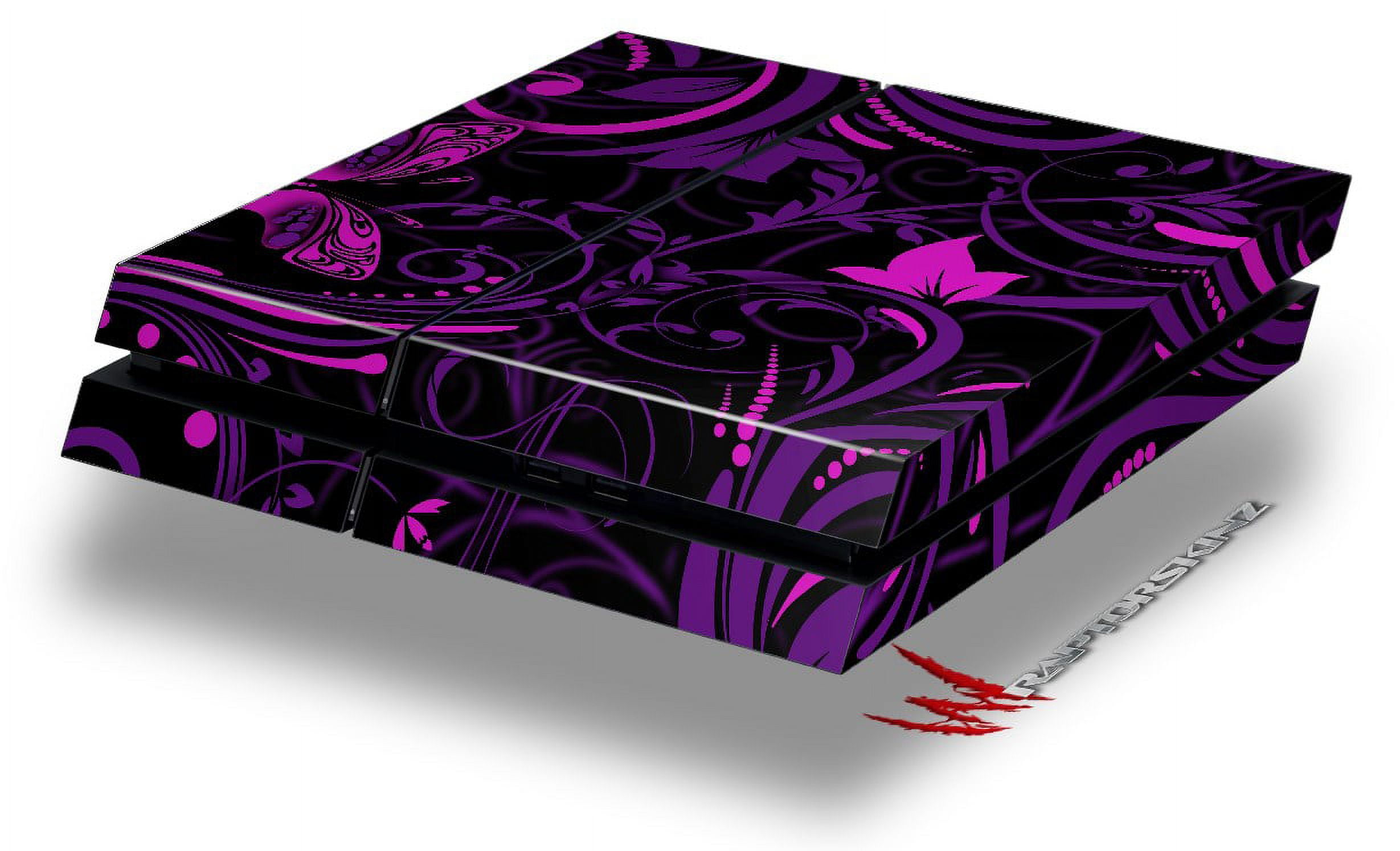 Twisted Garden Purple and Hot Pink - Decal Style Skin fits original PS4 ...
