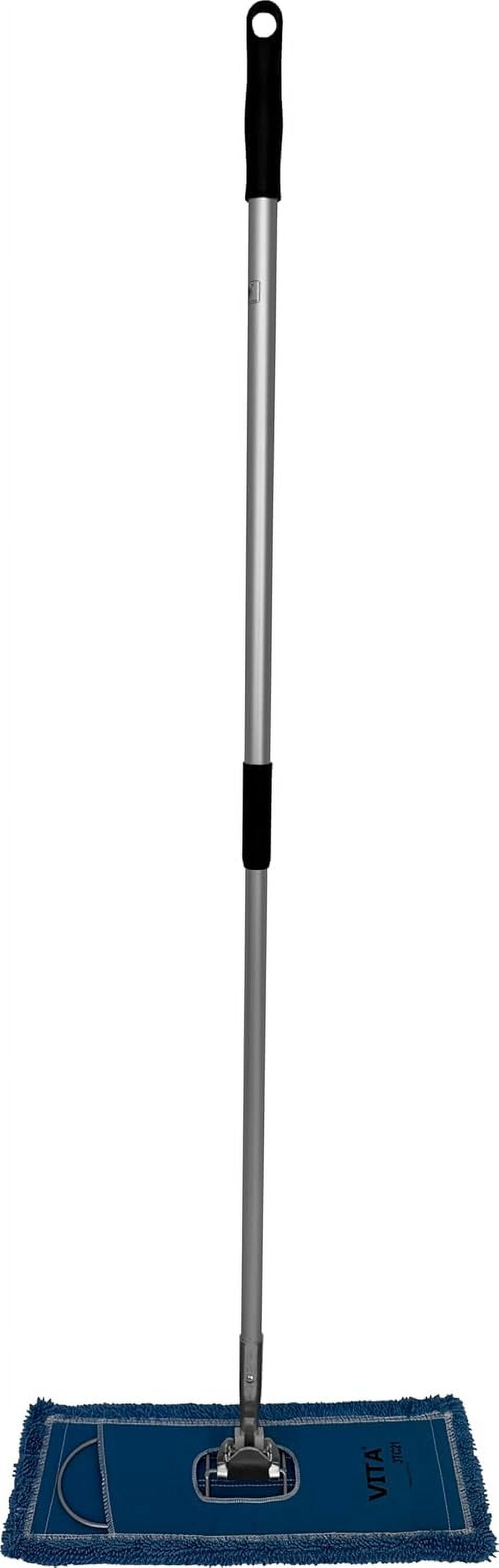 Twisted-Loop Dust Mop Kit: Superior Cleaning Efficiency - Blue 18 Inch ...