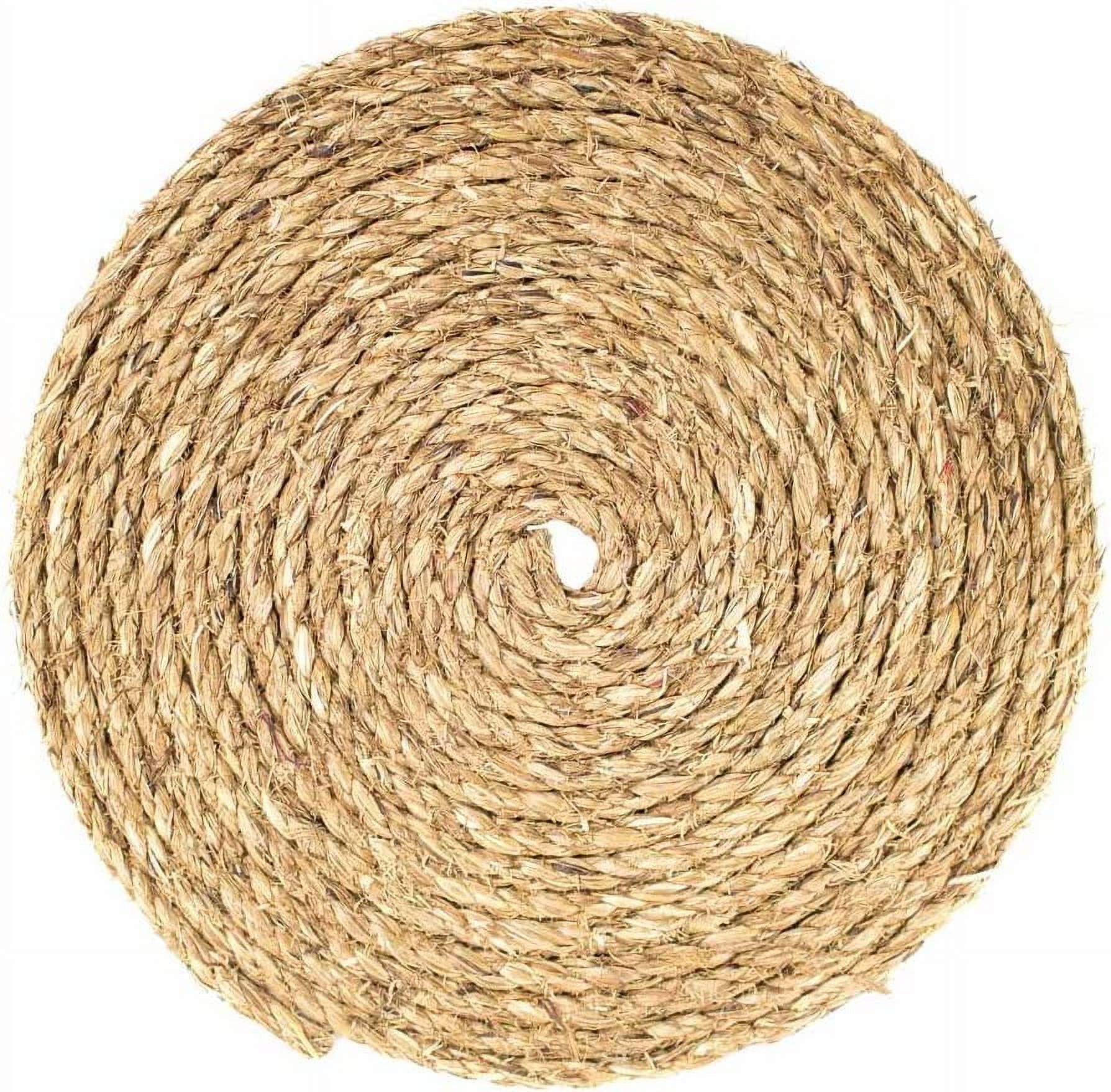 Twisted Manila Hemp Rope (3/8 Inch x 25 Feet) - Walmart.com